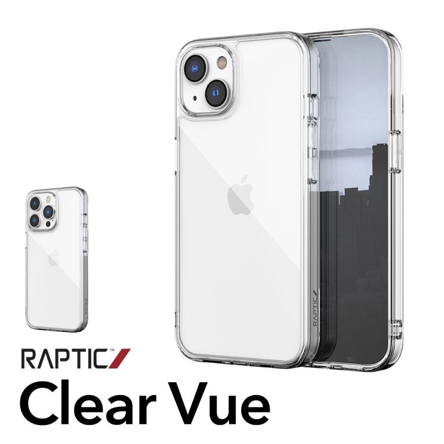 RAPTIC iPhone14 Pro ケース クリア カバー 耐衝撃 ストラップホール 付 シンプル スマホケース クリアケース ...