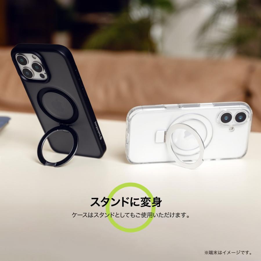 SwitchEasy iPhone 16 Pro Max ケース クリア MagSafe スタンド SwitchEasy iPhone 16 Pro Max ケース クリア MagSafe スタンド