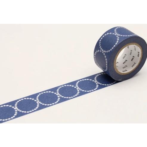 mina perhonen ミナペルホネン マスキングテープ タンバリン ネイビー TAMBOURINE PETIT mt カモ井加工紙 25mm マステ minaperphonen ミナペル ...
