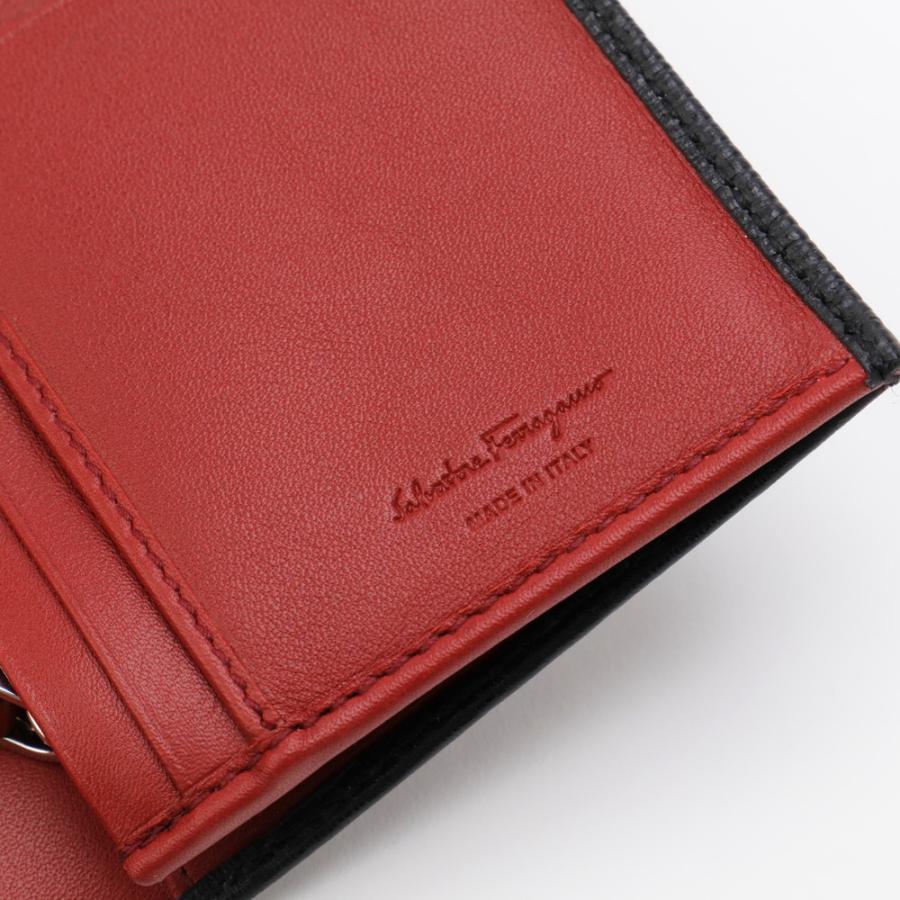 FERRAGAMO サルヴァトーレ フェラガモ 二つ折り長財布 メンズ FERRAGAMO サルヴァトーレ フェラガモ 二つ折り長財布 メンズ