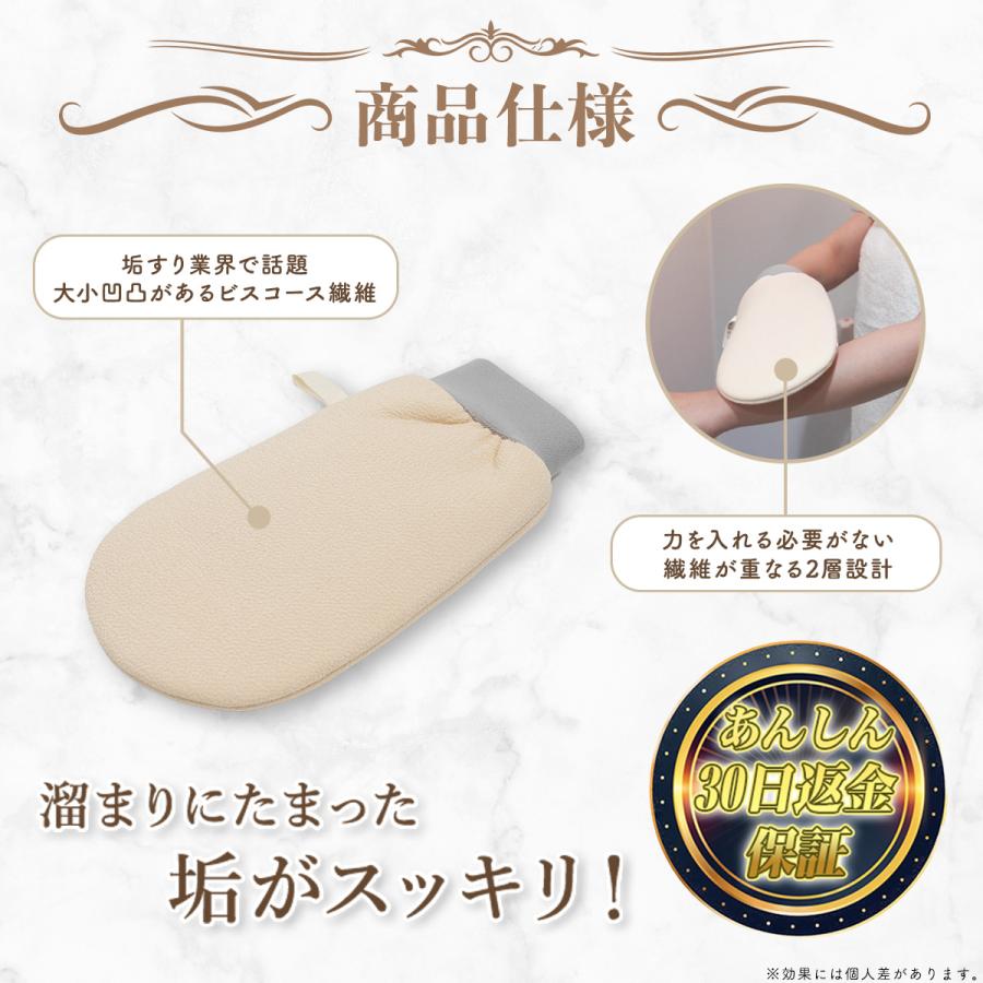 あかすり 垢の掃除機あかポロミトン 角質取り 体臭ケア ツルすべ肌 あかすりミトン Coneflake公式 : Coneflake - 通販 ...