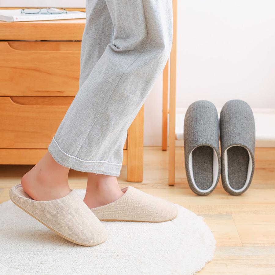 【2足以上購入で800円OFF、さらに3足以上1足ずつ400円OFF】 スリッパ 洗える ルームシューズ 定番 来客用 おしゃれ 洗える ...
