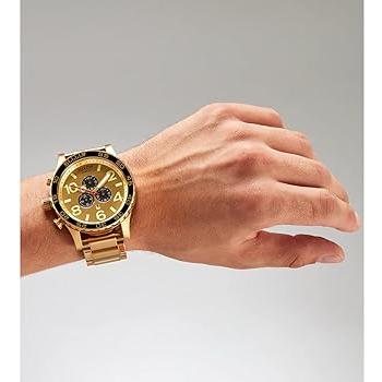 NIXON ニクソン 腕時計 51-30 CHRONO A0833192 A083-3192 オールゴールド/ゴールド/ブラック ...