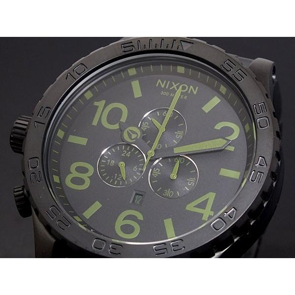 NIXON ニクソン 腕時計 51-30 CHRONO A083-1042 MATTE BLACK SURPLUS A0831042 : connection - 通販 - Yahoo!ショッピング