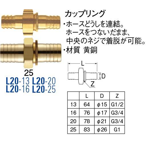 SANEI（水栓金具） カップリング L20-13 [30715318] SANEI 三栄水栓製作所 : コンパネ屋 Yahoo!ショップ - 通販 - Yahoo!ショッピング