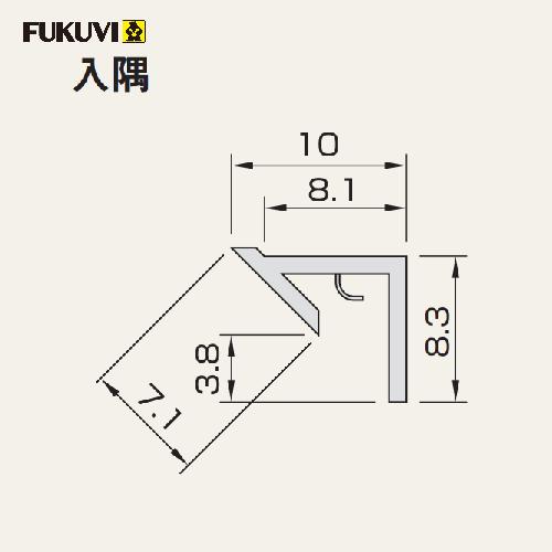 壁面化粧パネル 内装 アルパレージ用 入隅 フクビ [AE2 ] 2450mm 梱包20本入 メーカー直送 : コンパネ屋 Yahoo!ショップ - 通販 - Yahoo!ショッピング