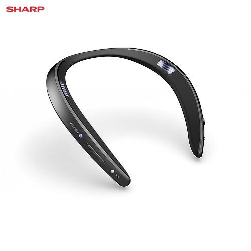 オーディオ機器 ウェアラブルネックスピーカー サウンドパートナー SHARP シャープ [AN-SS2-B] ブラック AQUOS アクオス Bluetooth 軽量 おしゃれ 優良配送 ...
