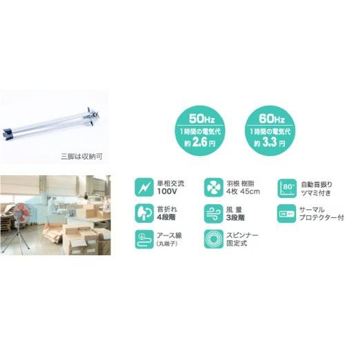 扇風機 45cm全閉式スタンド扇 ナカトミ [OPF-45SZ] 4枚羽根 単相100V 自動首振り付 法人様限定 メーカー直送 : コンパネ屋 Yahoo!ショップ - 通販 - Yahoo ...
