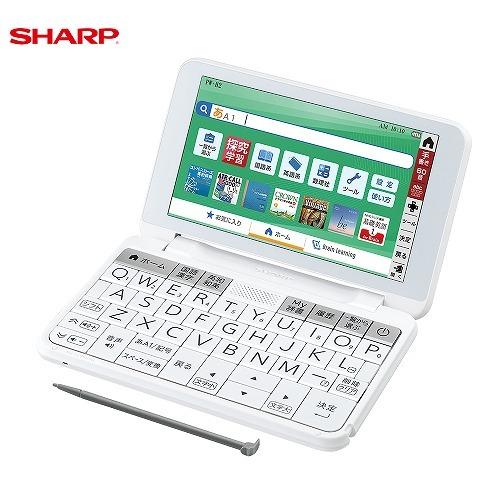 SHARP シャープ 電子辞書 カラー電子辞書(高校生向け) [PW-H2-W] Brain ブレーン 優良配送 : コンパネ屋 Yahoo!ショップ - 通販 - Yahoo!ショッピング