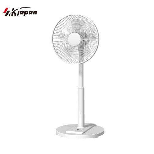 扇風機 リビング扇 DCモーター搭載 ホワイト [SKJ-K30DC(WH)] ディンプル加工羽根 羽根径30cm羽根数5枚 リモコン付 エスケイジャパン メーカー直送 : コンパネ屋 ...