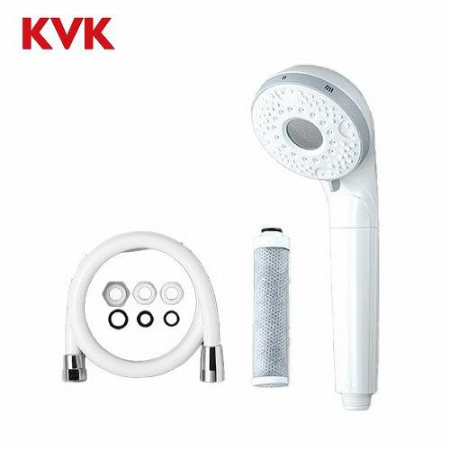 シャワーヘッド hadomo カートリッジ付 KVK [ZS370JSS-2] 白ホース 1.6m : コンパネ屋 Yahoo!ショップ - 通販 - Yahoo!ショッピング