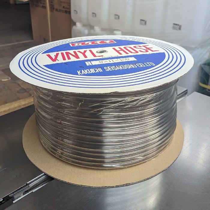透明ホース 内径9mmx外径11mmx長さ100m カクイチ 透明ビニールホース 9x11mm 100m : コンスト資材館 - 通販 - Yahoo!ショッピング