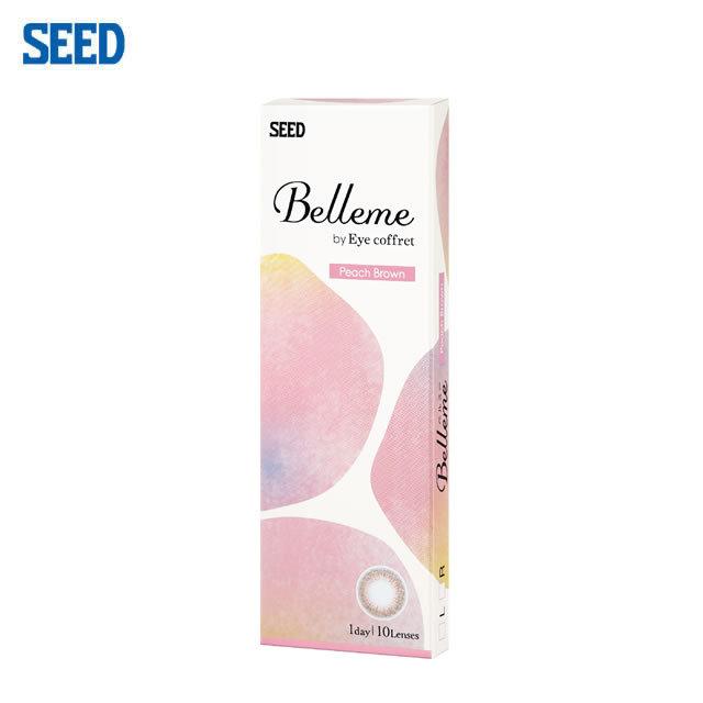 Belleme ベルミー by Eye coffret(10枚)／ピーチブラウン/ コンタクトレンズ :7761:コンタクトデポYahoo!店 - 通販 - Yahoo!ショッピング
