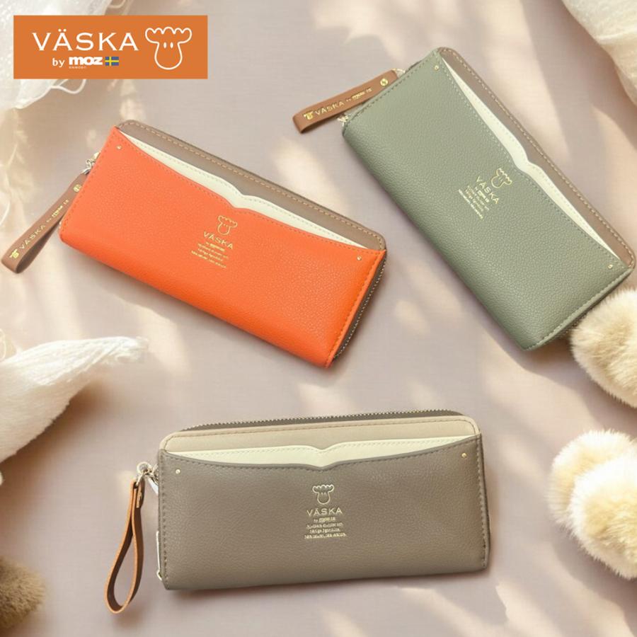 VASKA by moz ベスカバイモズ シルフィー ラウンドファスナー長 VASKA by moz ベスカバイモズ シルフィー ラウンドファスナー長