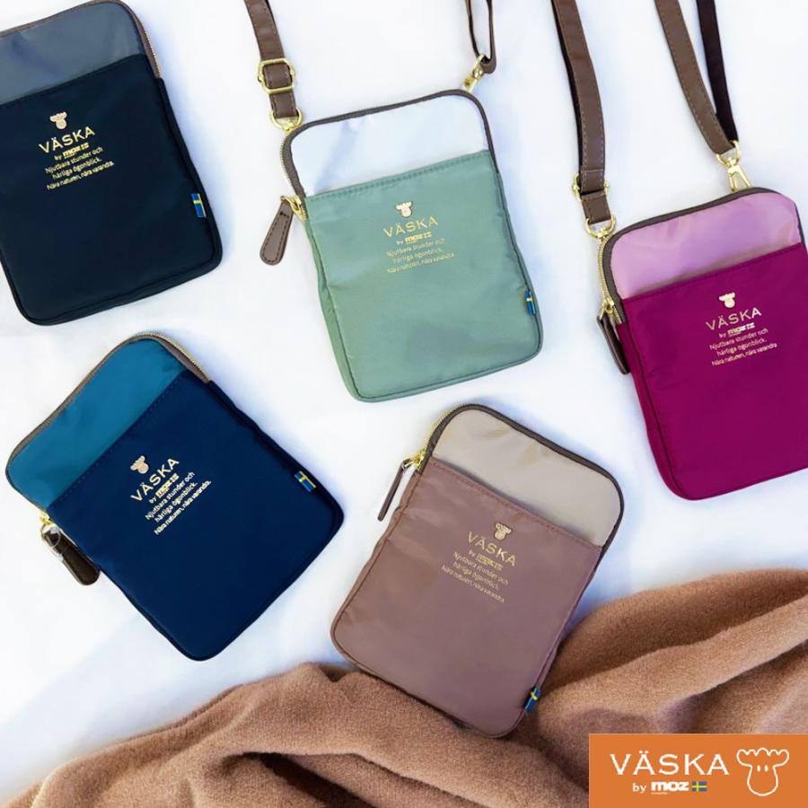 VASKA by moz ベスカバイモズ クリミナル ファスナー縦型ポシェット ポシェット ミニショルダー ショルダーバッグ ギフト プレゼント 軽量 : Contete - 通販 ...