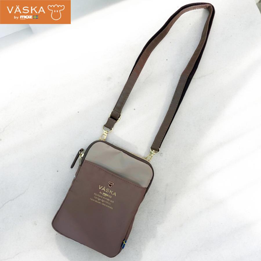 VASKA by moz ベスカバイモズ クリミナル ファスナー縦型ポシェット ポシェット ミニショルダー ショルダーバッグ ギフト プレゼント 軽量 : Contete - 通販 ...