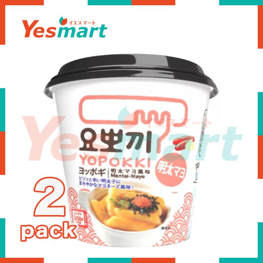 ヘテ 【Yesmart公式】ヘテ YOPOKKIカップトッポギ明太マヨ風味118g×2個 : Yesmart公式オンラインショップ - 通販 - Yahoo!ショッピング