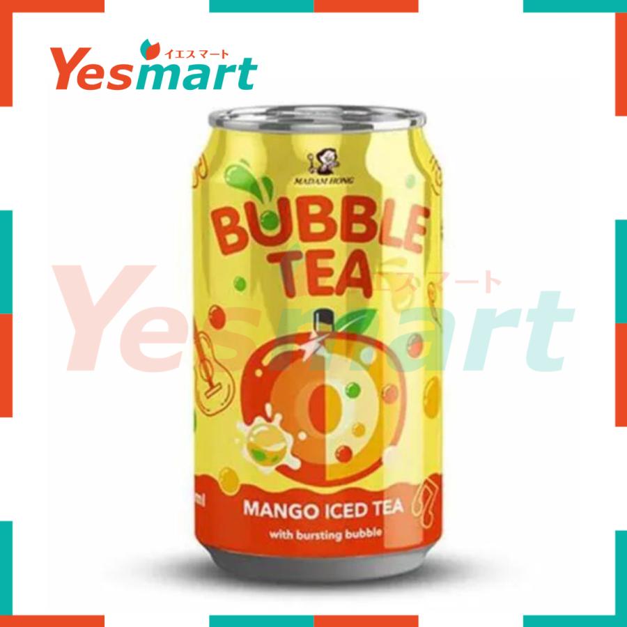 【Yesmart公式】【WET台湾】ポッピングボバ Bubble Tea マンゴーアイスティー320ml : Yesmart公式オンラインショップ - 通販 - Yahoo!ショッピング