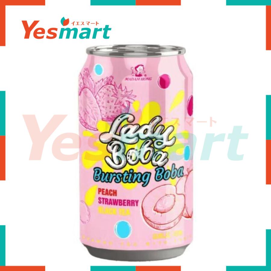 【Yesmart公式】【WET台湾】レディーボバ ピーチ＆ストロベリーアイスティー320ml : Yesmart公式オンラインショップ - 通販 - Yahoo!ショッピング