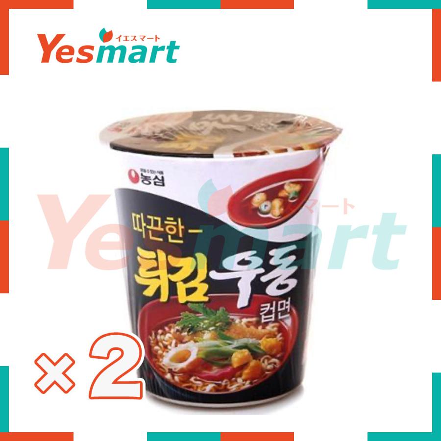 【Yesmart公式】農心 天ぷらうどん小カップ62g×2 : Yesmart公式オンラインショップ - 通販 - Yahoo!ショッピング