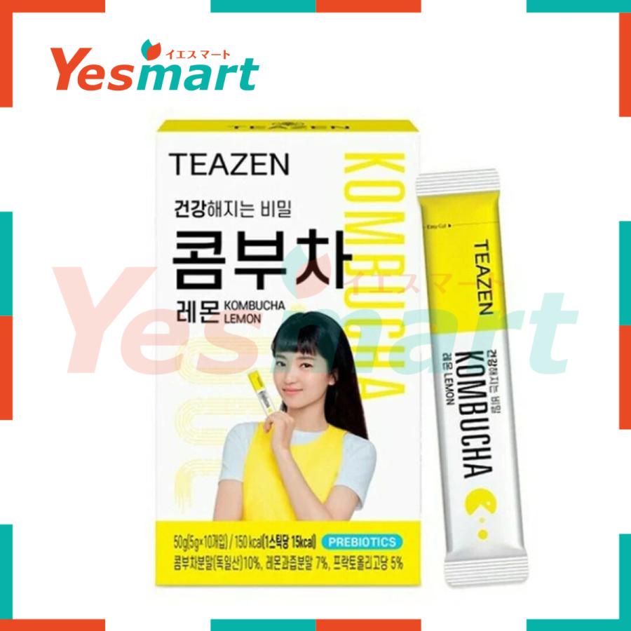 【Yesmart公式】【TEAZEN】コンブチャ レモン10本入 : Yesmart公式オンラインショップ - 通販 - Yahoo!ショッピング