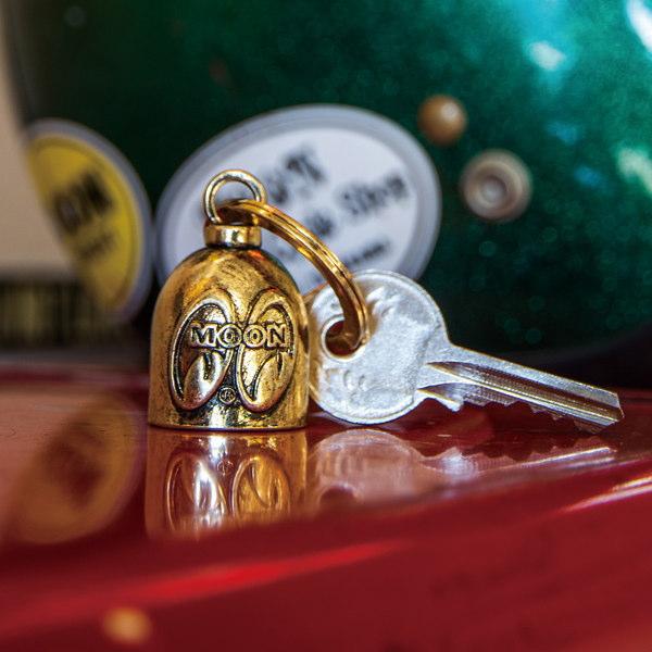 MOONEYES 【4種】ムーンアイズ MOON Bell Key Ring ムーン ベル キーリング ガーディアンベル 安全運転 魔除け 熊 ...