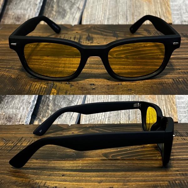 【偏光】夜間／雨運転用 サングラス UVカット 視界良好 ウエリントン型 ユニセックス DRIVING SUNGLASSES ドライビング ...