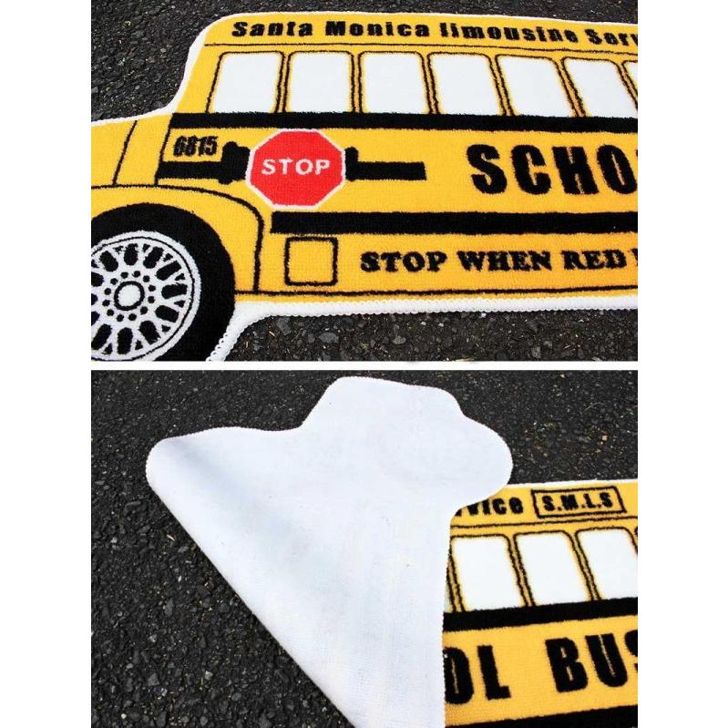 FLOOR MAT アメリカンフロアマット SCHOOL-BUS スクールバス キッチン 玄関マット 子供部屋 アメリカン雑貨 : COO ...