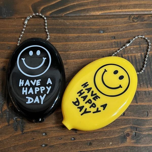 【2色】SMILE スマイル にこちゃん RUBBER COIN CASE ラバーコインケース キーチェーン 小銭入れ : COO - 通販 ...