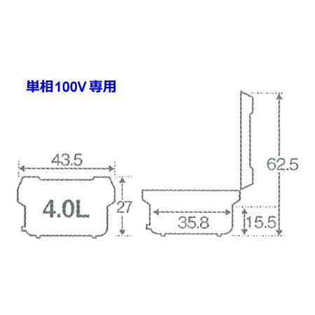 タイガー 業務用保温ジャー JHA-A401 2.2升用 保温専用（送料無料、代引不可） : 厨房道具・卓上用品shop cookcook! - 通販 - Yahoo!ショッピング