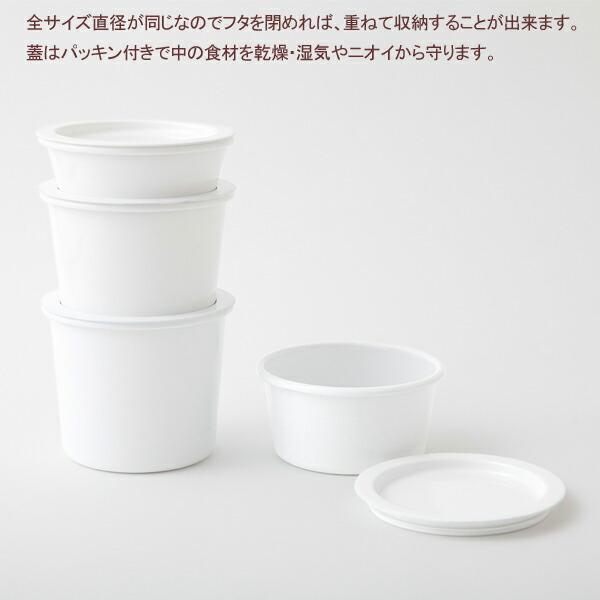 Kaico 【kaico】ホーロー キャニスター maru L 約750ml ホワイト カイコ/琺瑯/白色/容器/保存容器/ホーロー容器/琺瑯容器/丸型/食品/ : クッキングクロッカ ...