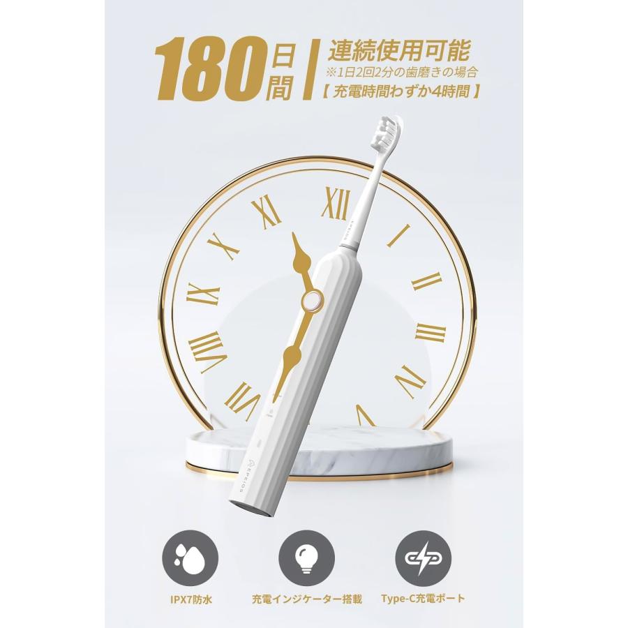 EPEIOS エペイオス Okare! 音波 電動歯ブラシ ET003 替えブラシ 2本付き 歯ブラシ 電動 : クッキングクロッカ - 通販 - Yahoo!ショッピング