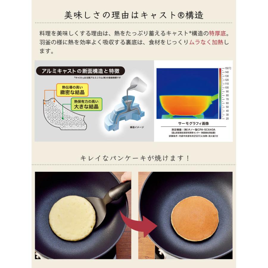 まるっとパン 軽業 ガス火 蓋付き 24cm A-2751 北陸アルミニウム ホクア フライパン キッチン用品 中華鍋 : hokua-a2751 : クッキングクロッカ - 通販 ...