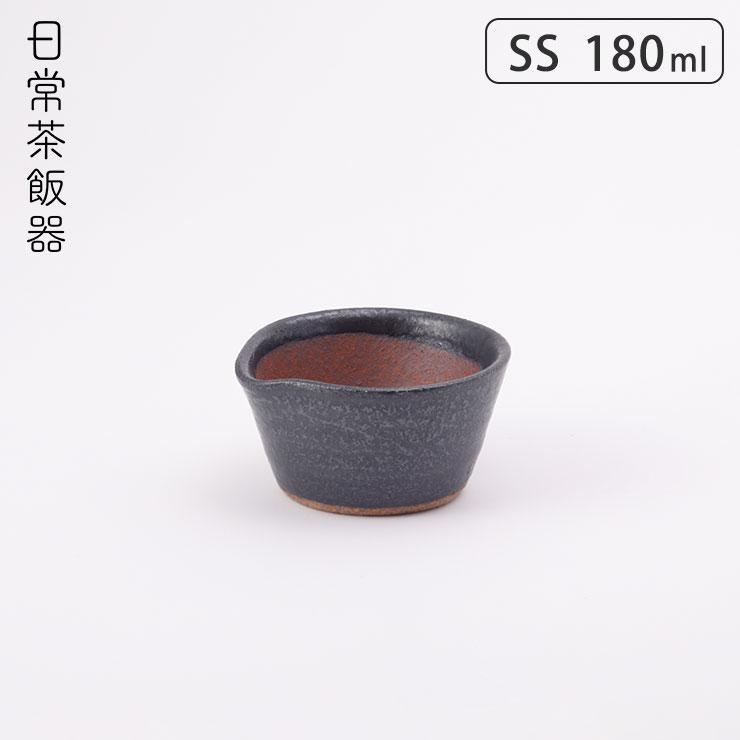 日常茶飯器 黒 櫛目のないすり鉢 SS 180ml 萬古焼 0100-0013 すり鉢 溝なし 陶器 小鉢 食器 :n-sahanki-01000013:クッキングクロッカ - 通販 ...