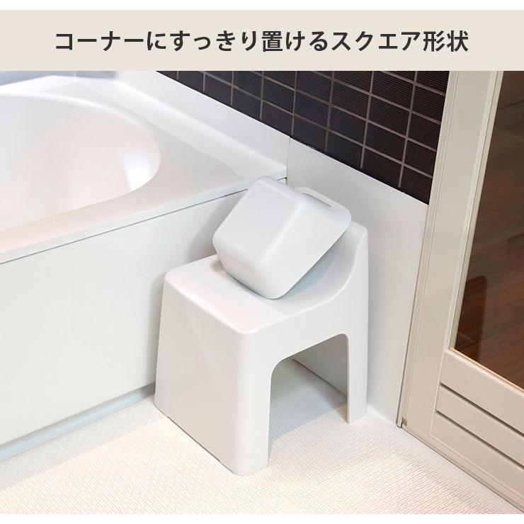 RETTO レットー ハイチェア ホワイト RETHCH W ブラック BK アイムディー 岩谷マテリアル I'mD 風呂椅子 バス用品 : クッキングクロッカ - 通販 - Yahoo!ショッピング