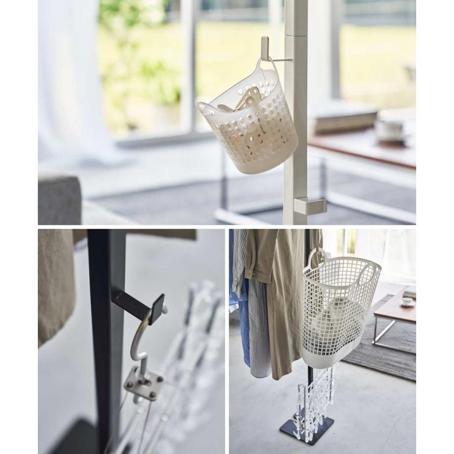 タワー 折り畳み室内物干し 山崎実業 ホワイト 6619 ブラック 6620 yamazaki tower 選べる特典付き 室内干し 部屋干し 物干しスタンド 物干しハンガー 組立式 ...