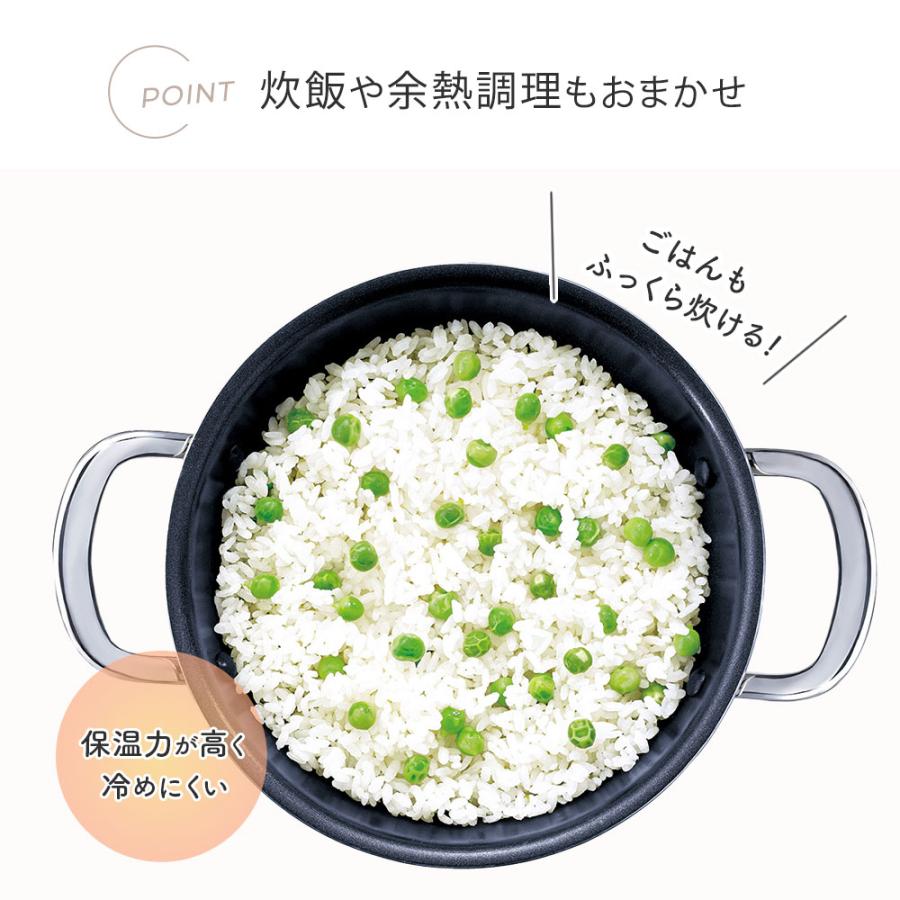 ビタクラフト テーブルパン 3点セット 18cm 22cm 26cm ガラス蓋付き NO.1360 浅型 両手鍋 セット ガス火 IH対応 卓上鍋 浅型鍋 無水調理 : vitacraft ...