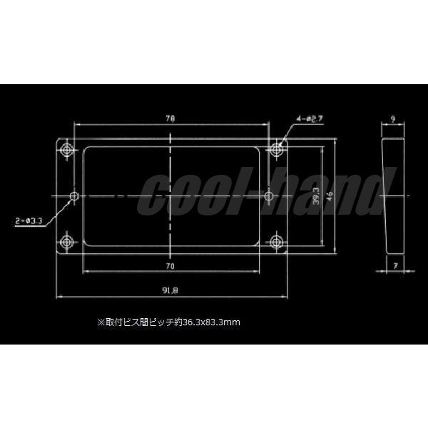 MRC-7-BK エスカッションリング カーブドボトム ブラック :MRC-7-BK:クールハンド - 通販 - Yahoo!ショッピング