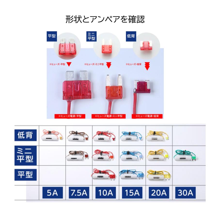 2040 ミニ平型ヒューズ電源 ミニ平 10A 電源取り出し エーモン 管ヒューズ 5A 車 ヒューズ電源 便利 ヒューズ 取り出し 2股分岐 : クールジャパン - 通販 - Yahoo ...