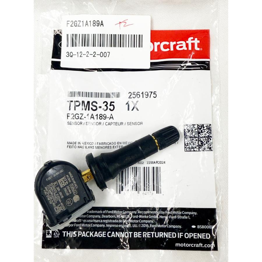 フォード タイヤプレッシャー TPMS センサー F2GZ1A189A 純正 純正品番要確認 1個 : クールジャパン - 通販 - Yahoo!ショッピング