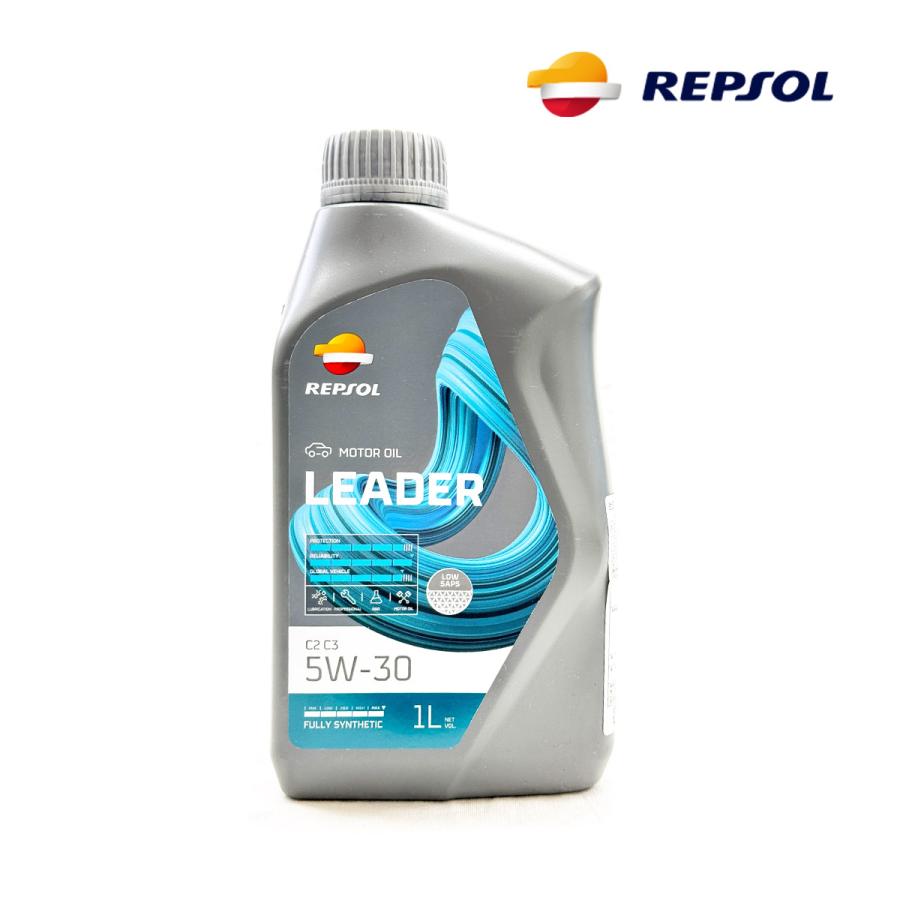 レプソル REPSOL エンジンオイル LEADER C2 C3 5W-30 1リットル 欧州車 高品質オイル : クールジャパン - 通販 ...