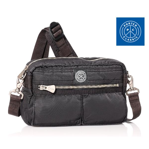 PORTER CLASSIC（ポータークラシック） ショルダーバッグ/S/ブラック メンズ スーパーナイロン 015-192 PORTER CLASSIC【選べるノベルティ付】 : クール ...