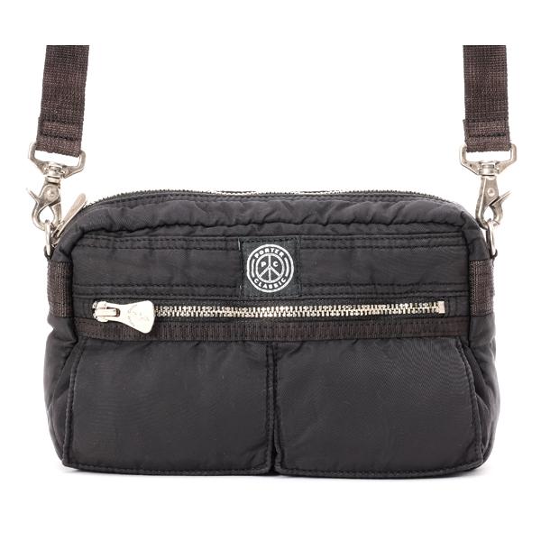 PORTER CLASSIC（ポータークラシック） ショルダーバッグ/S/ブラック メンズ スーパーナイロン 015-192 PORTER CLASSIC【選べるノベルティ付】 : クール ...