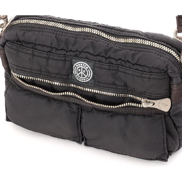 PORTER CLASSIC（ポータークラシック） ショルダーバッグ/S/ブラック メンズ スーパーナイロン 015-192 PORTER CLASSIC【選べるノベルティ付】 : クール ...