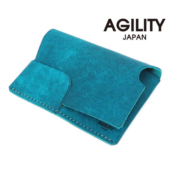 アジリティ アッファ マルゴー ティレ カードケース/ターコイズ メンズ 0367 AGILITY : クールキャット Yahoo!ショップ - 通販 - Yahoo!ショッピング