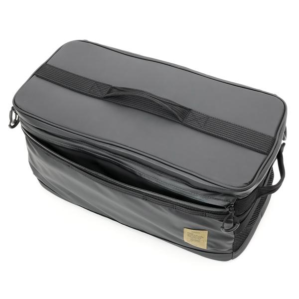 AS2OV アッソブ コンテナボックス/M/ブラック メンズ ナイロンポリカーボネート 152035 AS2OV【選べるノベルティ付 ...