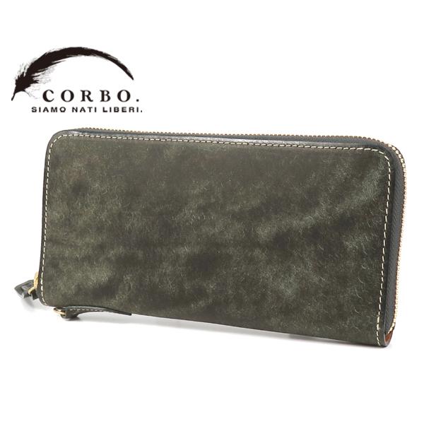 CORBO コルボ ラウンドファスナー長財布/ダークグリーン メンズ スレート/プエブロ 1ln-1708 CORBO【選べるノベルティ付】 : クールキャット Yahoo!ショップ - 通販 ...