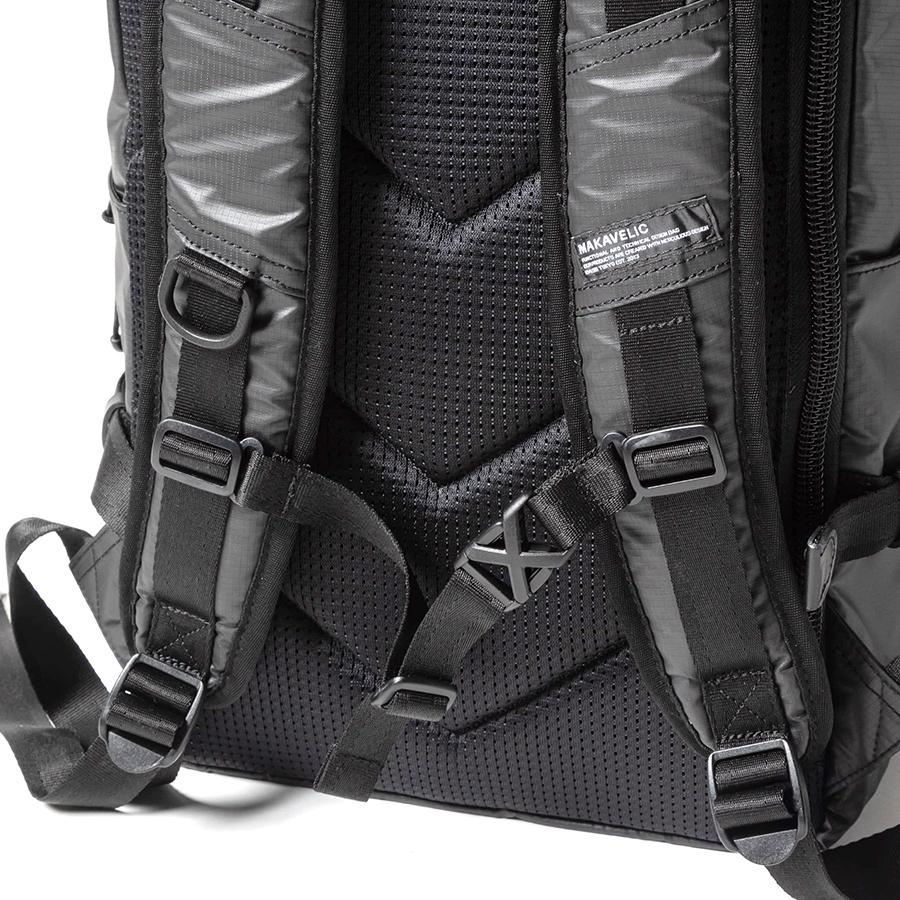 MAKAVELIC マキャベリック BIND UP 2 BACKPACK Ripstop Mix バックパック/ブラック メンズ 312510101 MAKAVELIC【選べるノベルティ付 ...