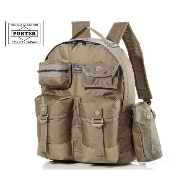 PORTER ポーター オール デイパックwithポーチ 502-05958 （カラー：ベージュ） : クールキャット Yahoo!ショップ - 通販 - Yahoo!ショッピング