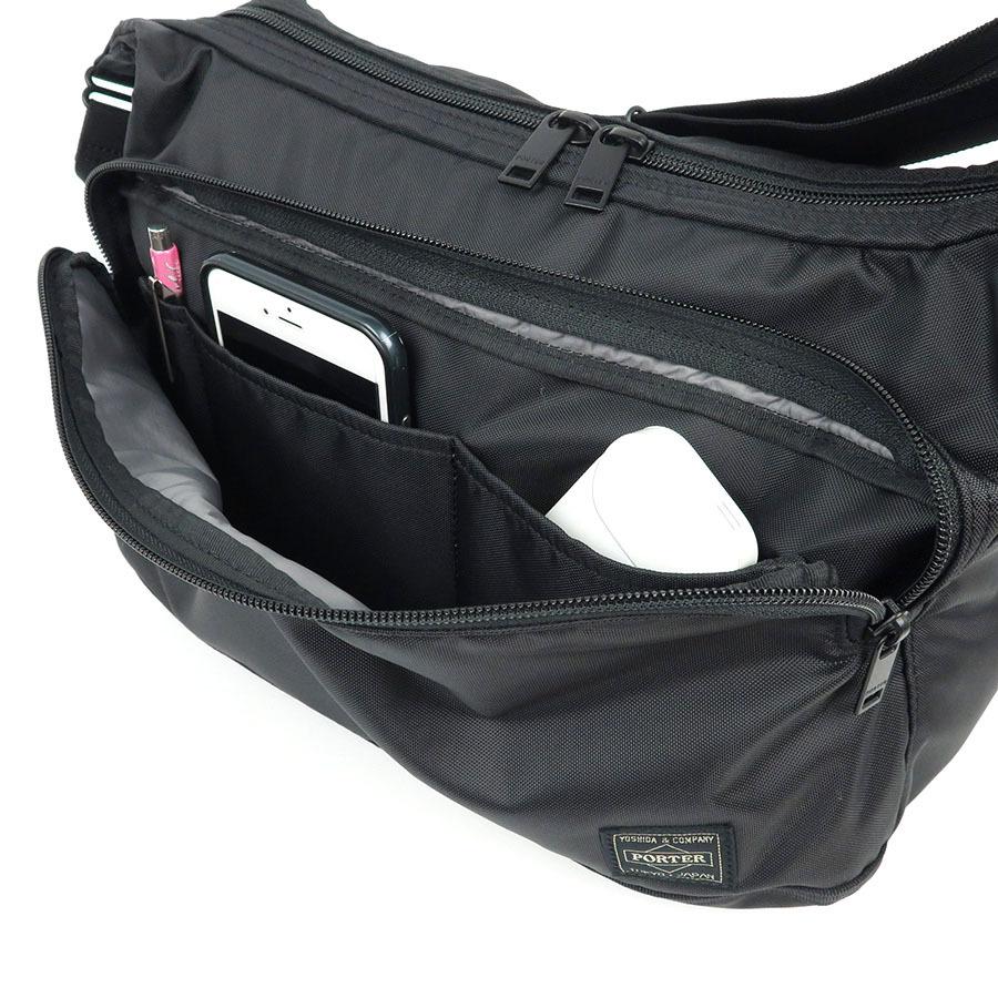 FLASH（PORTER） ポーター フラッシュ ショルダーバッグ 689-05938 （カラー：ブラック） : クールキャット Yahoo!ショップ - 通販 - Yahoo!ショッピング